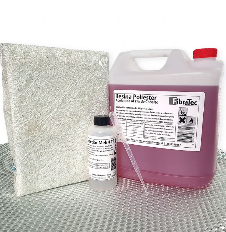 Kit de fibra de vidrio – Fibratec – Resinas Epoxicas – Fibra de Vidro ...